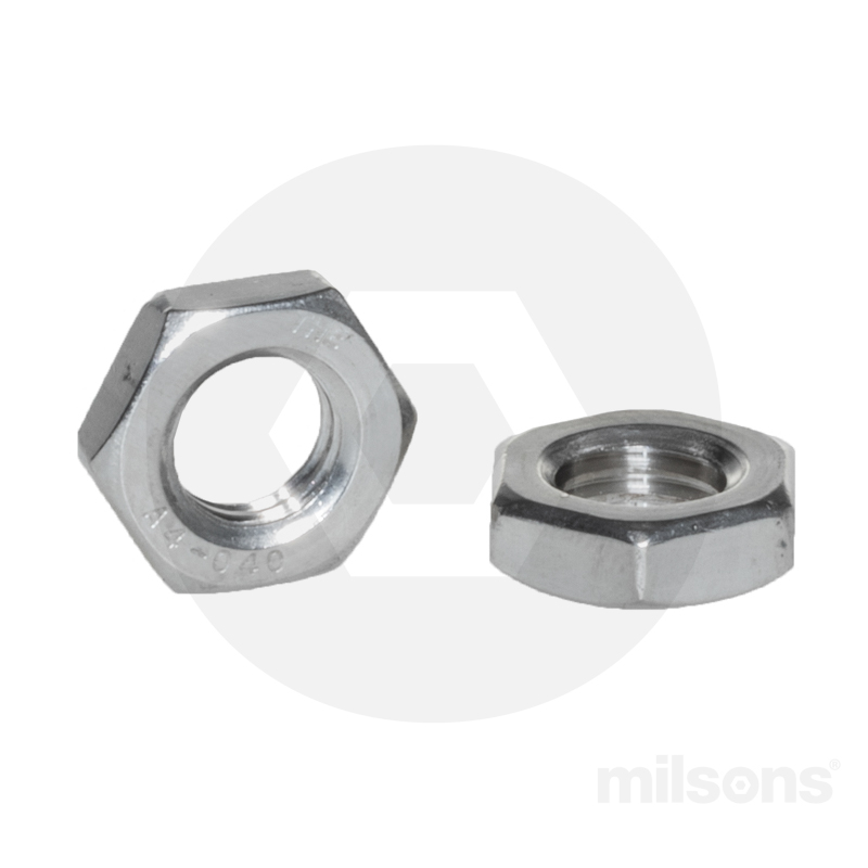 HALF NUT SS316 M12 | Milsons