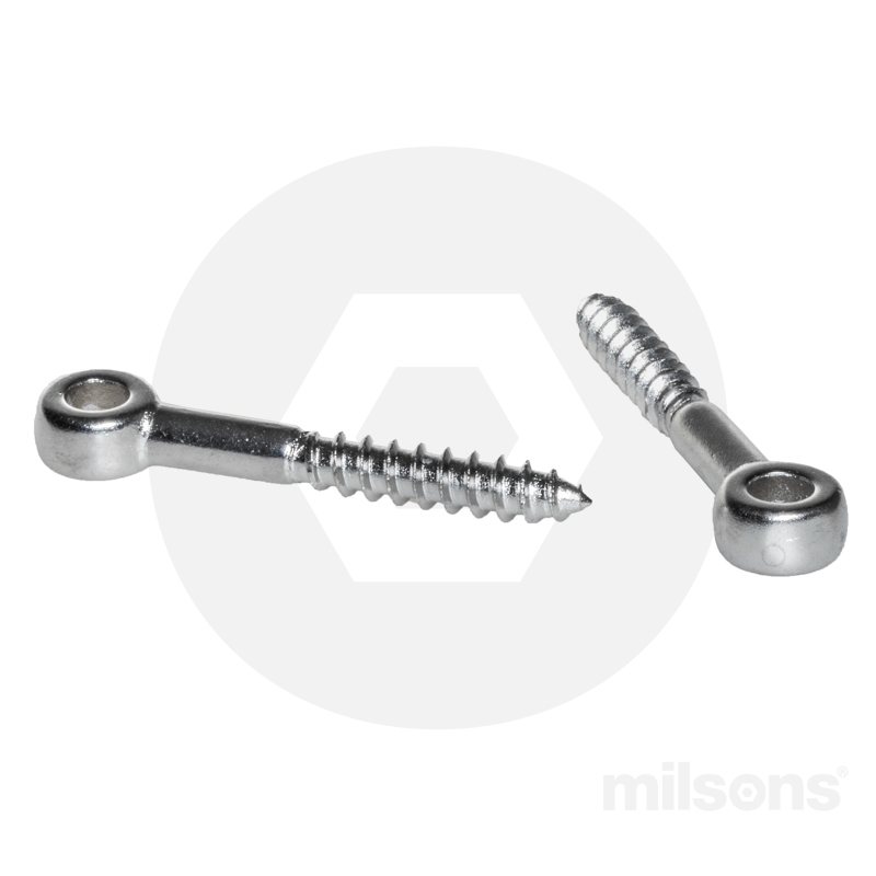 SCREW EYE SS316 M6x60 | Milsons