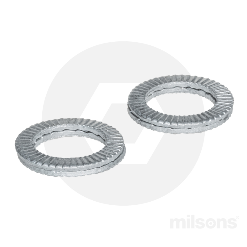 WEDGE LOCK WASHER M3 ZINC FLAKE | Milsons
